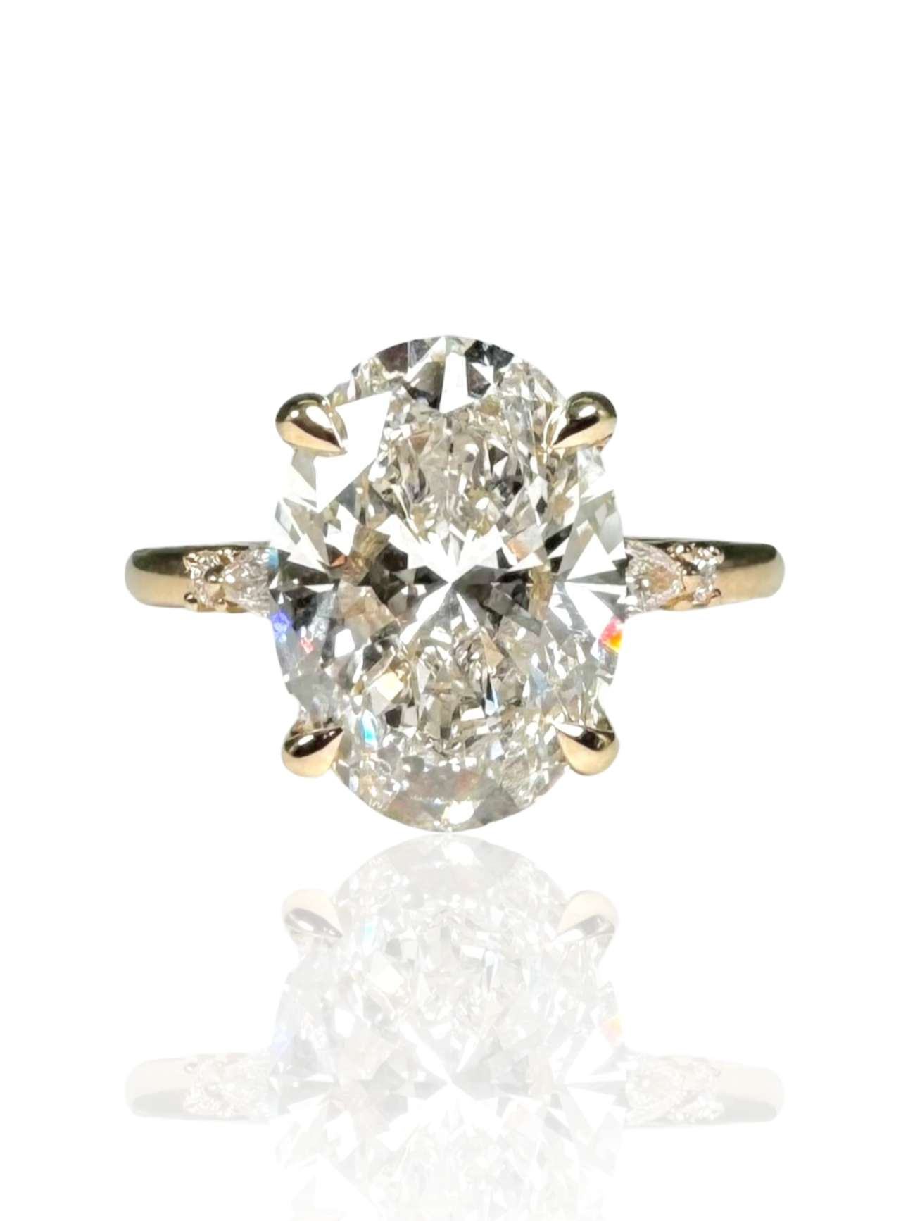 "Taylor" Oval Diamond Engagement Ring | Dime & Regal